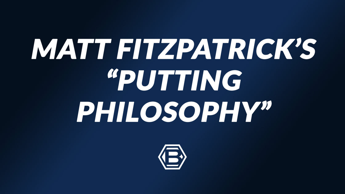 Matt Fitzpatrick's Putting Philosophy – Studio B