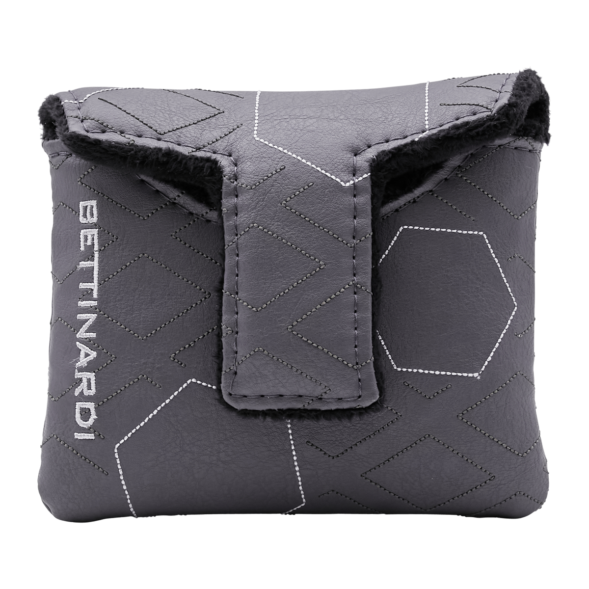 Graphite & Steel Diamond Face Hex B Mallet Putter Headcover ...