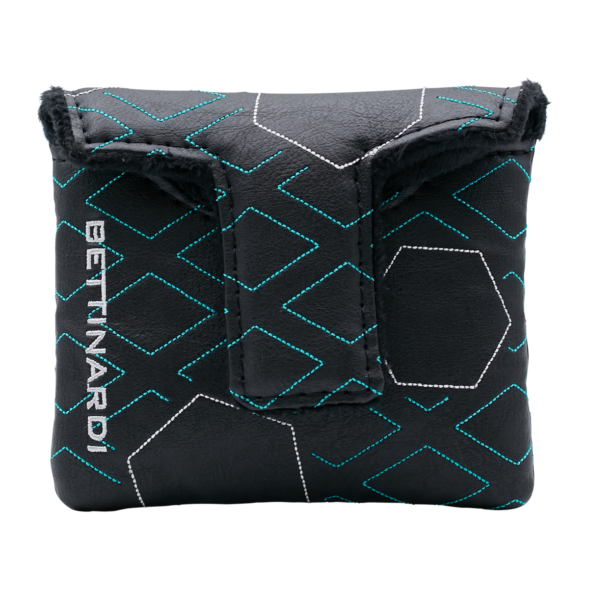 Teal & Black Diamond Face Hex B Mallet Putter Headcover | Bettinardi ...