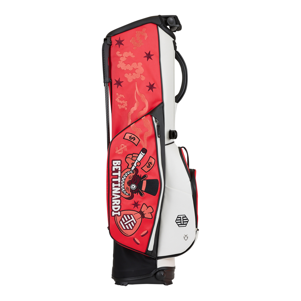 Red Gangster Cat Vessel VLX Stand Bag | Bettinardi Golf – Studio B