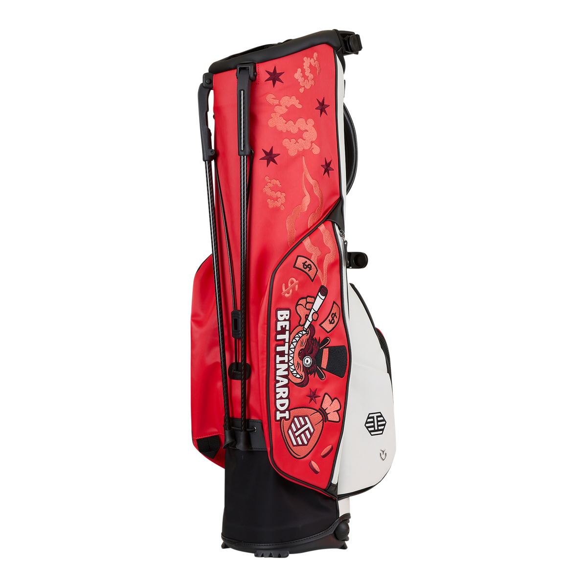 Red Gangster Cat Vessel VLX Stand Bag | Bettinardi Golf – Studio B