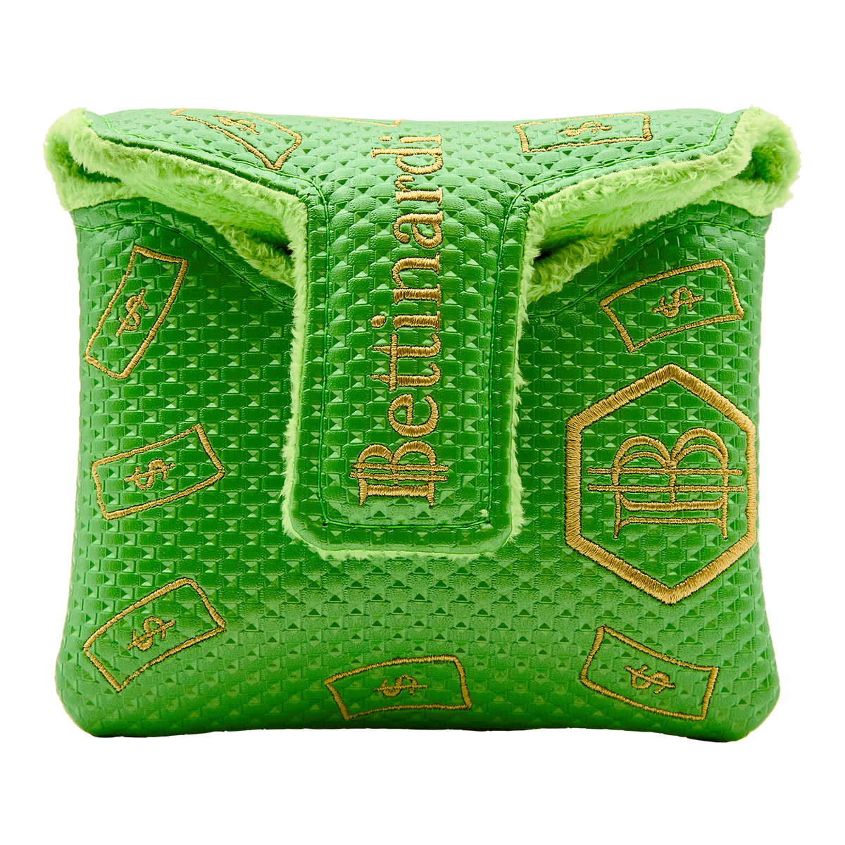 Gangster Cat Sitting on Cash Mallet Putter Headcover | Bettinardi Golf ...