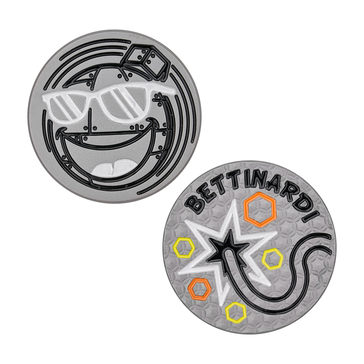 Metalloid Betti Bomb Ball Marker | Bettinardi Golf – Studio B
