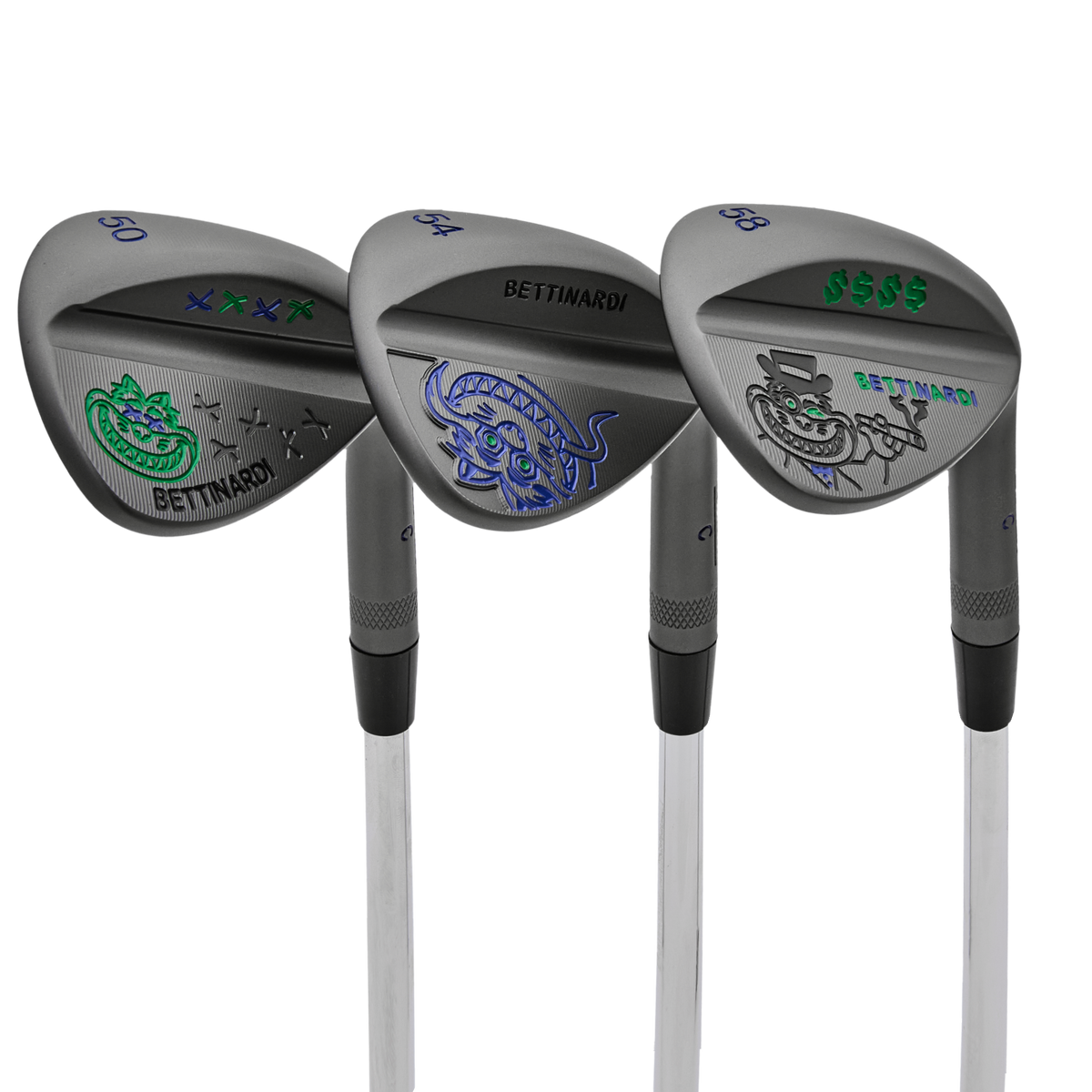 Old Black Ox Fat Cat Trio HLX 5.0 Wedge Set (50°, 54°, 58 ...