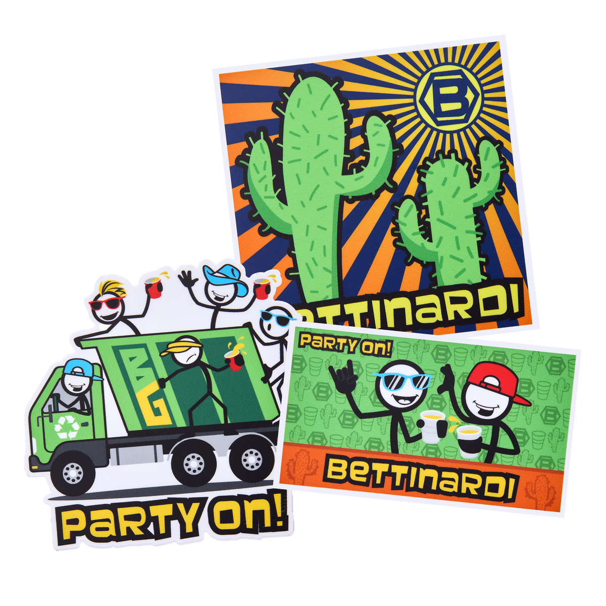 2025 Party On!™ Sticker Pack | Bettinardi Golf – Studio B