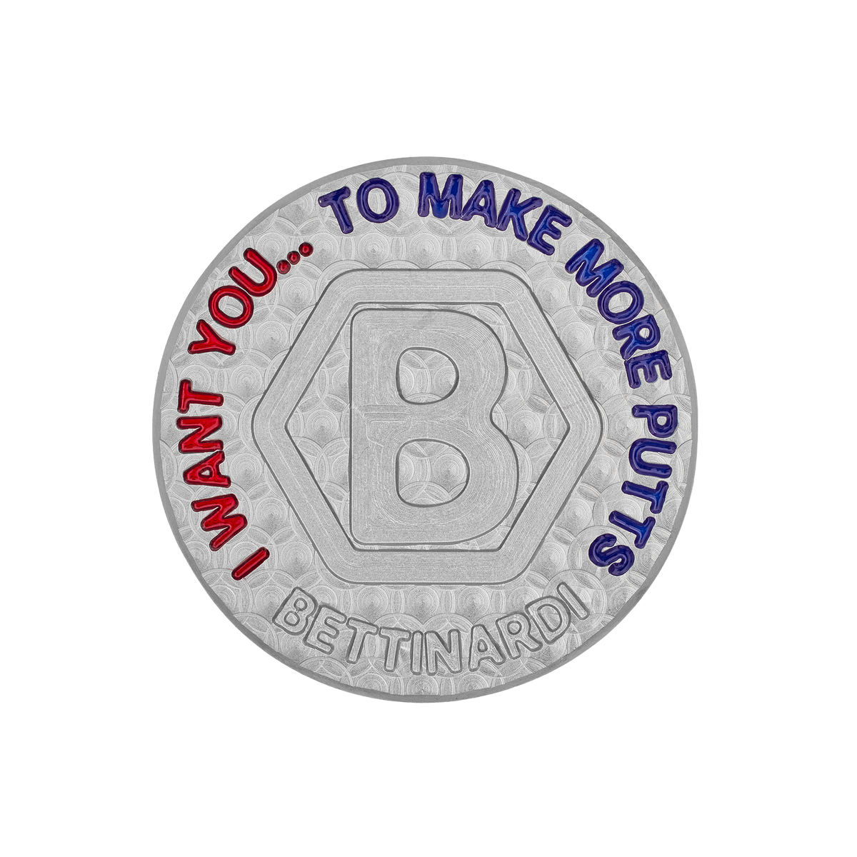 I Want You! Uncle Sam Bomb Ball Marker | Bettinardi Golf – Studio B
