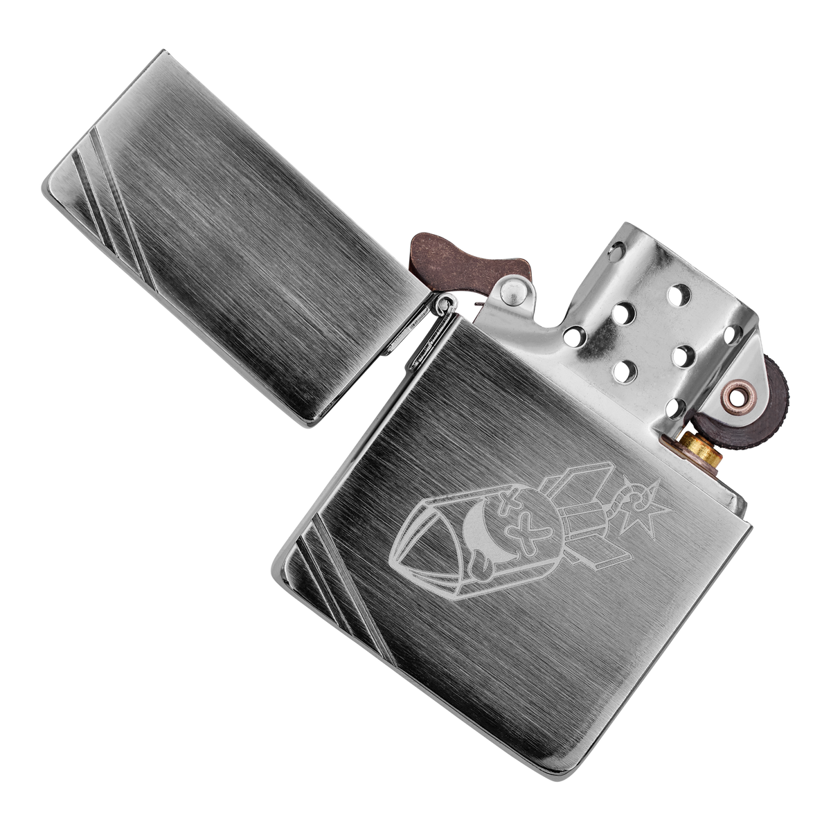 Bunker Buster Bomb Zippo Slashed 1935 Replica Lighter | Bettinardi Golf ...