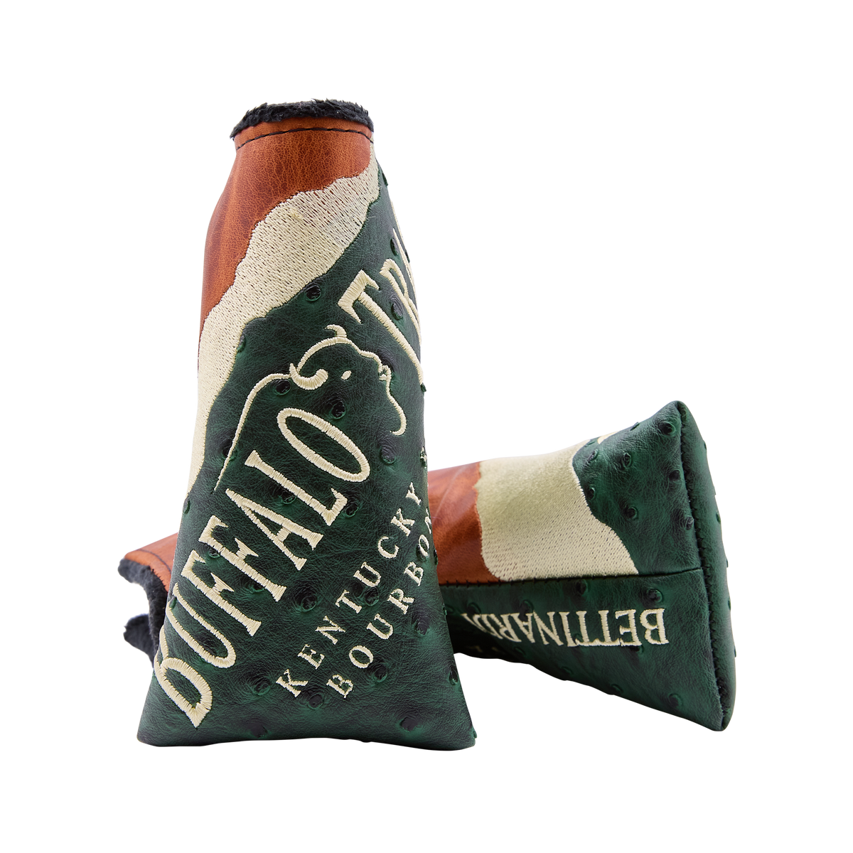 Bettinardi x Buffalo Trace Green Ostrich Blade Putter Headcover - Oak ...
