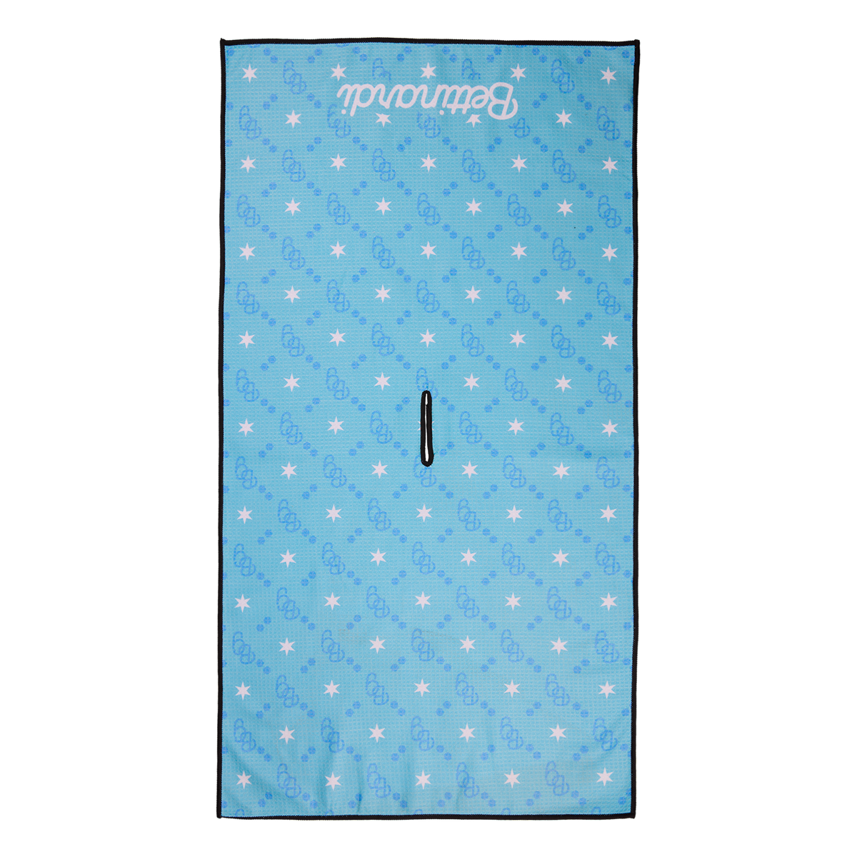 BG Script Light Blue Towel | Bettinardi Golf – Studio B