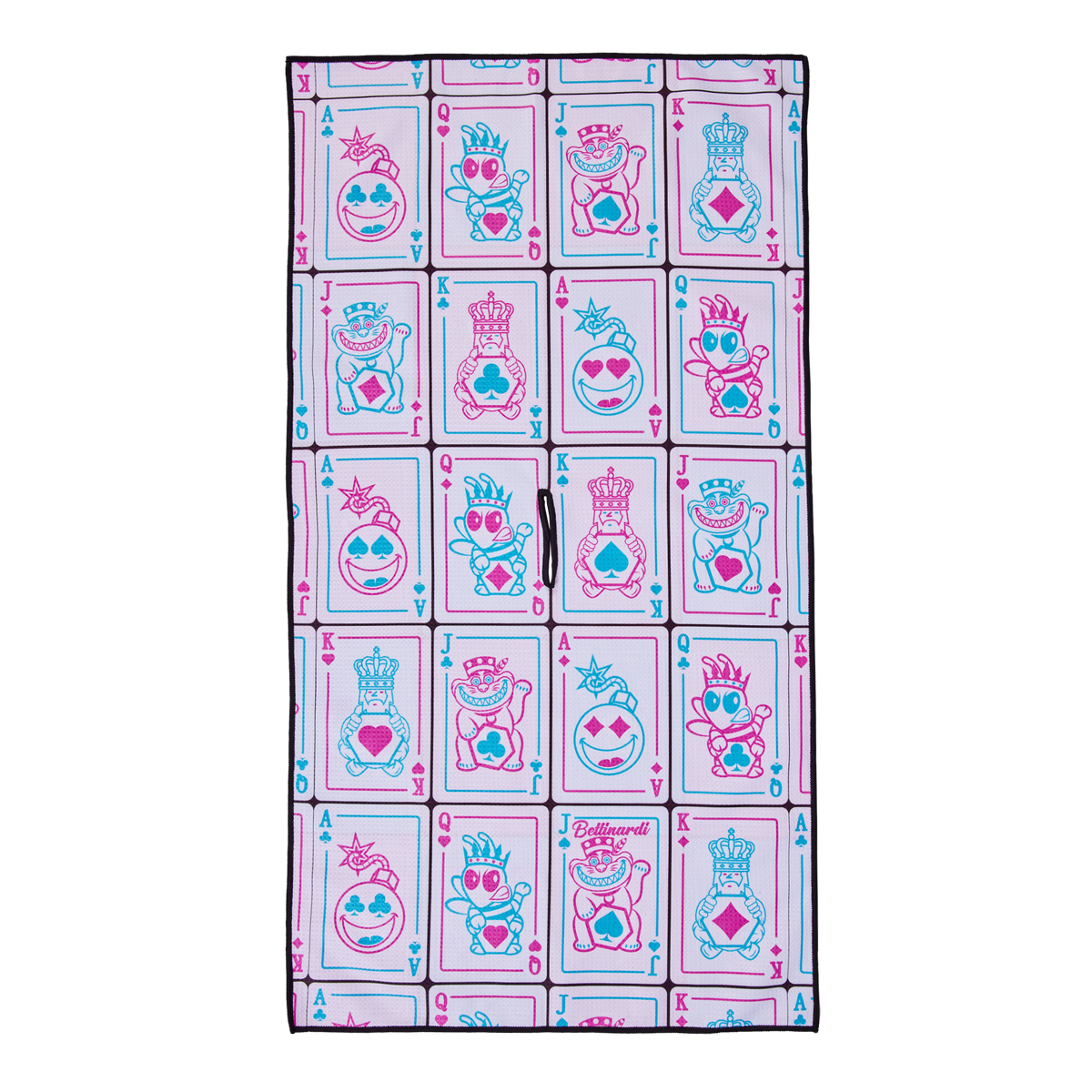 Multi Icon Deck of Cards Towel | Bettinardi Golf – Studio B