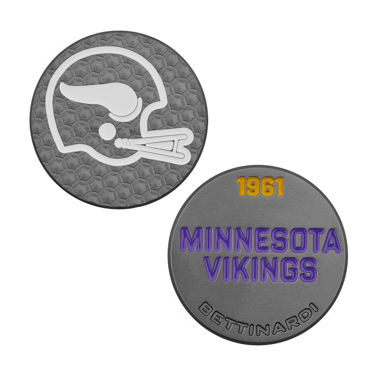 Minnesota Vikings Classic Mark Retro Ball Marker | Bettinardi Golf ...
