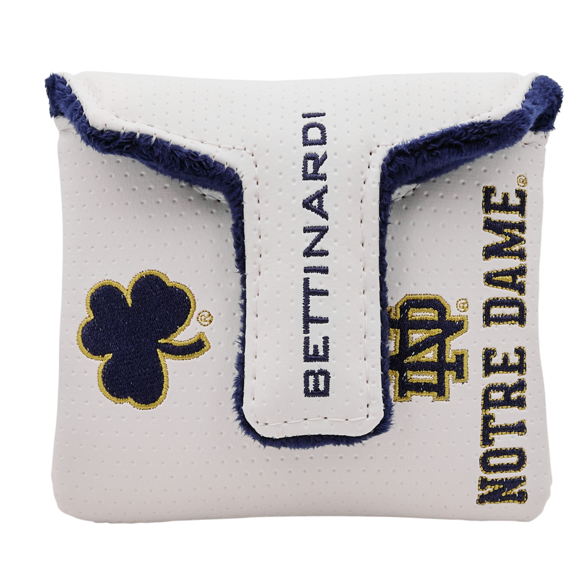 Notre Dame x Bettinardi White Irish Script Mallet Putter Headcover ...