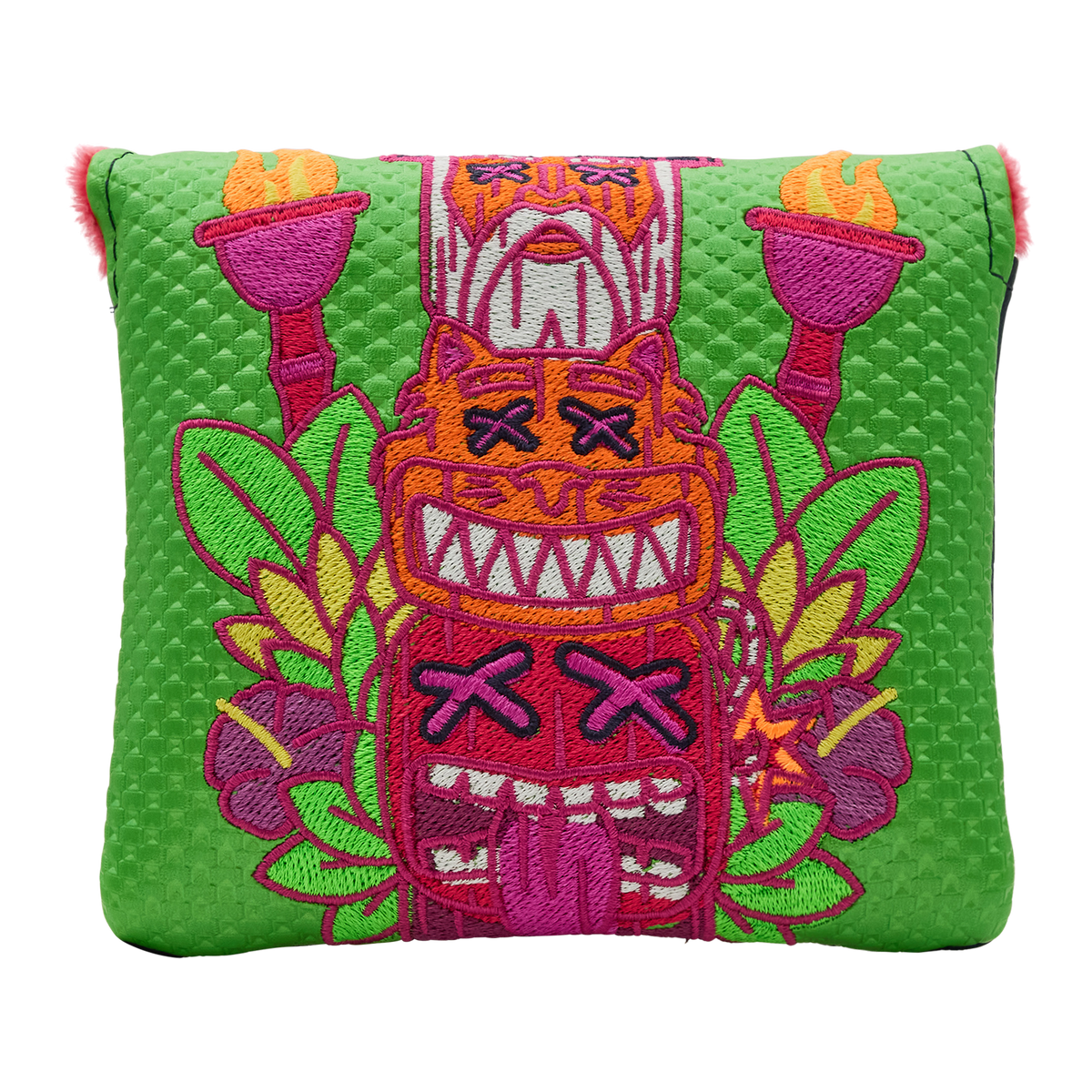 Tiki Totem Multi Icon Mallet Putter Headcover - Oak Brook Exclusive ...