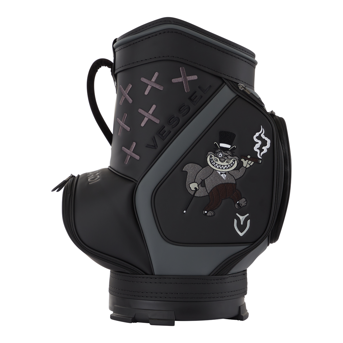 Blackout Gangster Cat Vessel Den Caddy | Bettinardi Golf – Studio B