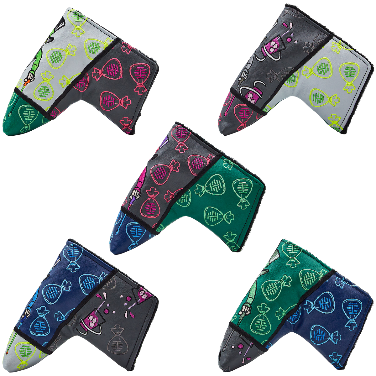 Luck of the Draw Gangster Wizard Mash-Up Blade Headcover | Bettinardi ...