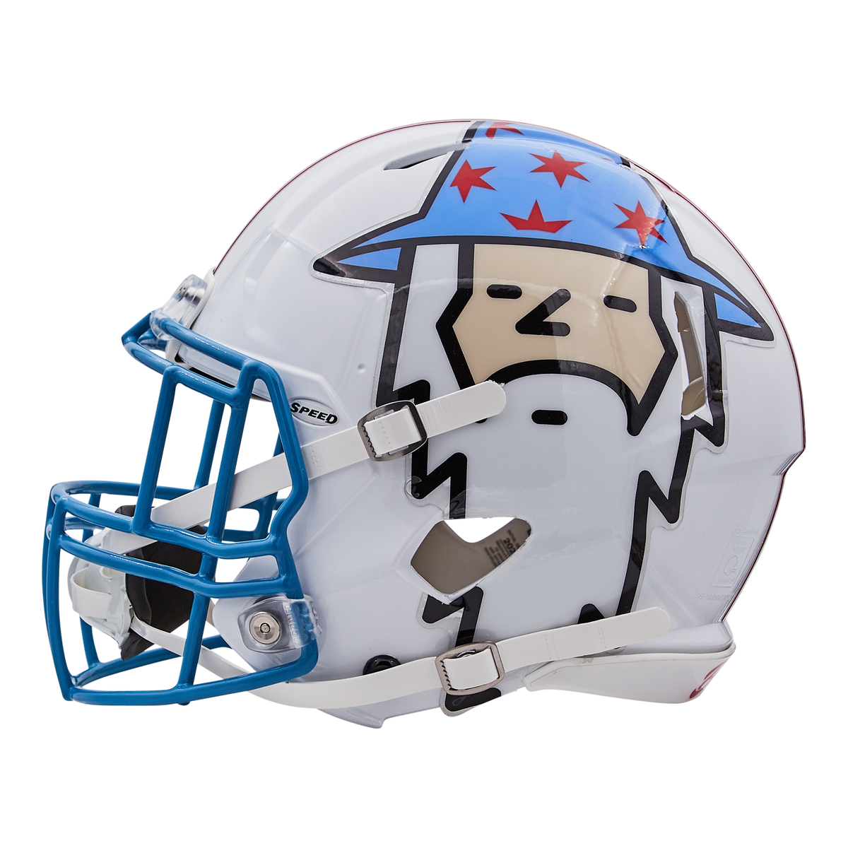 Authentic Riddell Wizard Football Helmet – Studio B